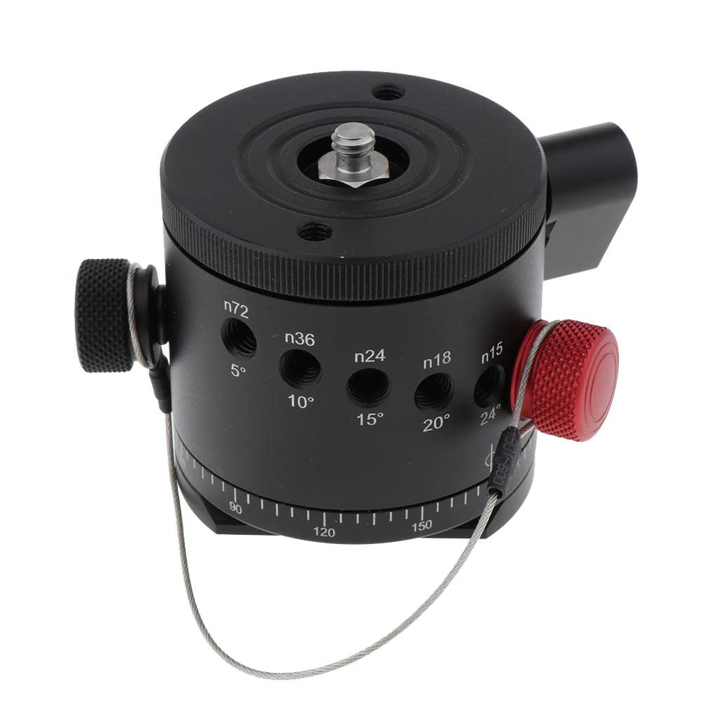Buy MYADDICTION Camera Tripods Panoramic Indexing Rotator Ball Head ...