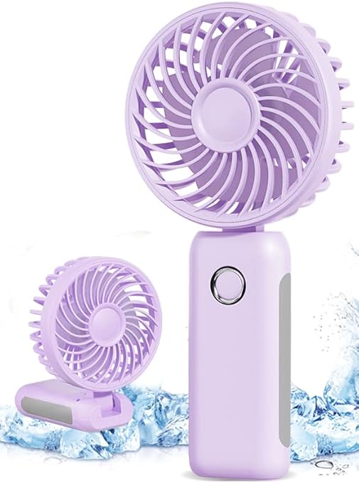 Amazon.com: RNKRUN Mini Portable Fan, Personal Handheld Foldable ...