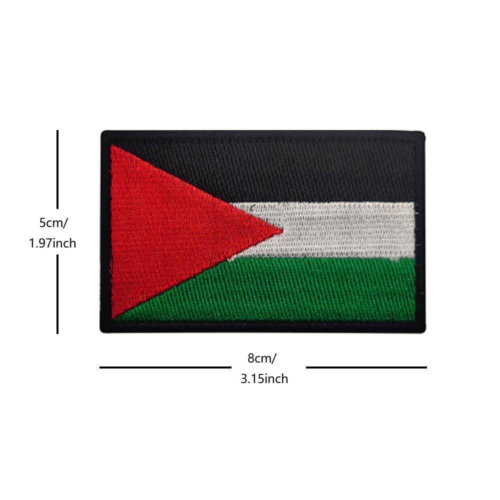 Snapklik.com : Aspcsmomt Palestinian Flag Patches,Embroidered Tactical ...