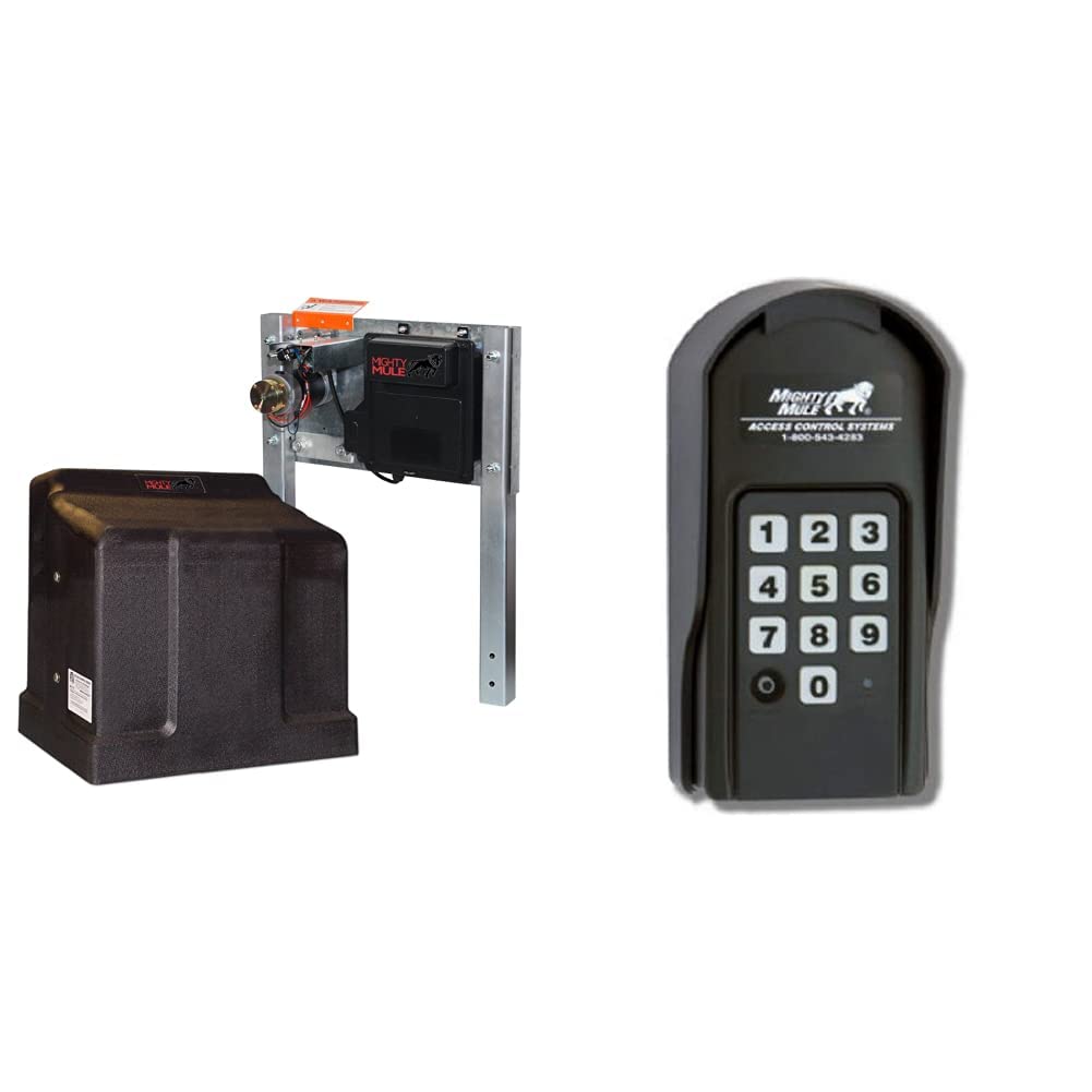 Amazon.com: Mighty Mule MM-SL2000B Gate Opener Upto 30' or 1,000lbs ...