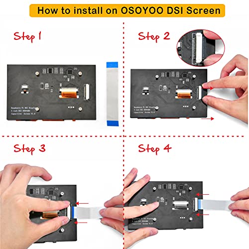 Snapklik.com : Flexible Flat Ribbon Cable 15Pin 1mm Pitch FFC FPC 6 ...