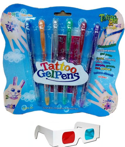 Tattoo pens write on Skin for children : Amazon.in