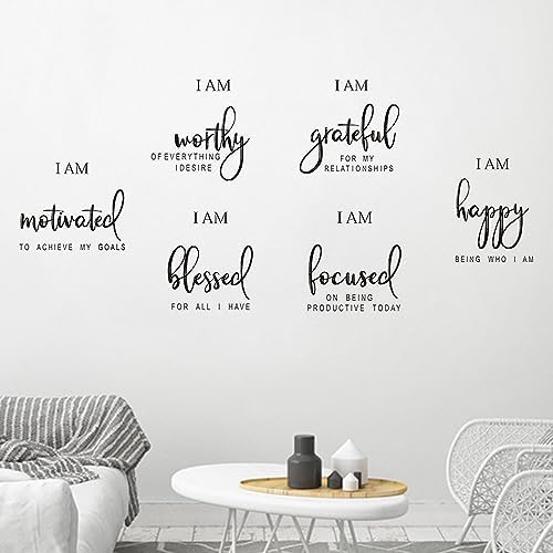 Amazon.com: Inspirational Wall Decals- Motivational Wall Stickers ...