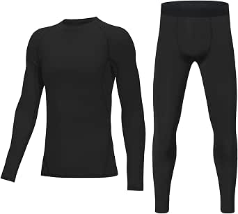 Amazon.com: HovSiyla Youth Boys' Compression Leggings Athletic Shirt ...