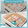 Amazon.com: Vtopmart 9 Pcs Drawer Organizer Set, Bathroom & Office ...
