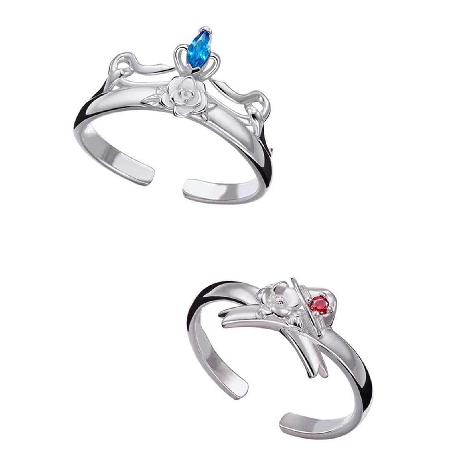 Amazon.com: XHBTS Rings and Keychain 50 pcs Stickers Couple Cosplay ...