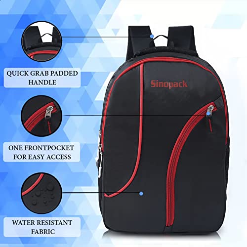 Buy SINOPACK Medium 30 L Laptop Backpack Unisex school bag (BLACK ...