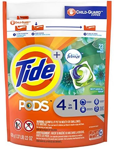Amazon.com: Tide Power Pods Laundry Detergent Pacs with Febreze, 63 ...
