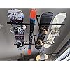 Amazon.com: StoreYourBoard Adjustable Ski and Snowboard Ceiling Rack ...