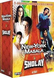 Coffret Bollywood 2 DVD : New-York Masala / Sholay: Amazon.fr: Jaya ...