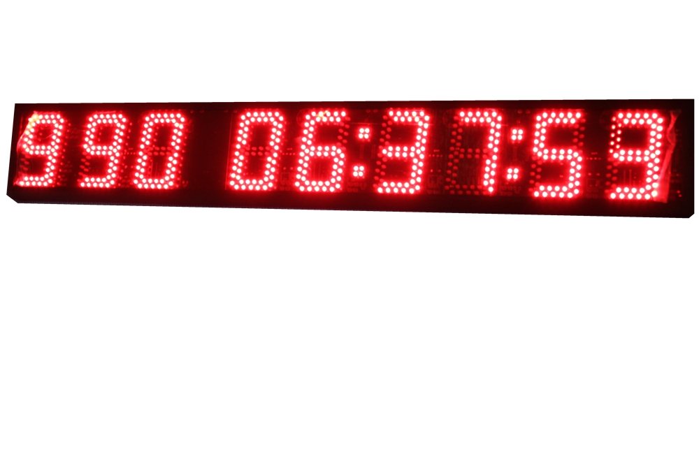 Amazon.com: AZOOU Giant 5" High Character 9 Digits LED Days Countdown ...