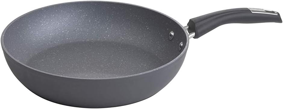 Amazon.com: Bialetti Impact Non-Stick Cookware, 12 in. Saute Pan, Gray ...