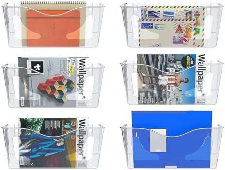 EasyPAG 3 Pocket Landscape Assemble A4 Mesh Wall Organiser Hanging Wall ...