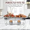 Amazon.com: COMFICOVE 6 Pack Chafing Wire Rack Buffet Stand Chrome ...