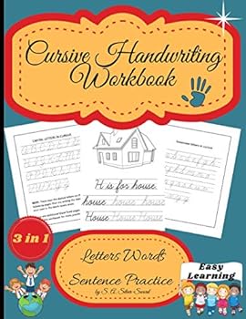 Cursive Handwriting Workbook Letters... book
