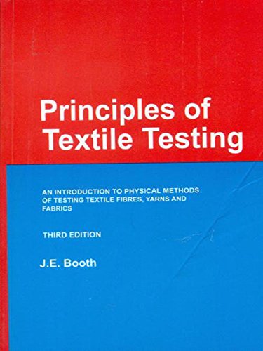Amazon.com: Principles Of Textile Testing, 3E: An Int.To Physical ...