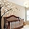 Amazon.com: Large Corner Tree Wall Decal with Big Blossoms, Birds and ...