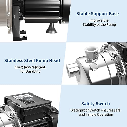 Snapklik.com : Lanchez 1/2 HP Shallow Well PumpGarden Pump, Jet Pump ...