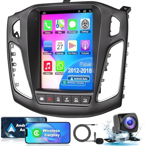 Amazon.com: Car Stereo 4+64G Android 12 for Ford 2013-2018 Fusion ...