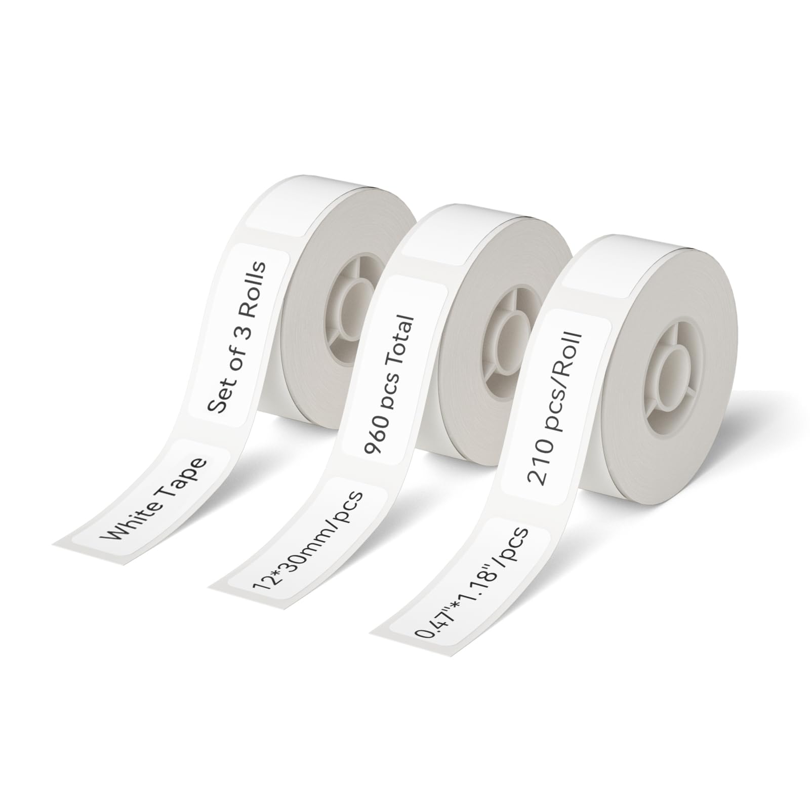 Amazon.com : NIIMBOT D11 Label Maker Tape D110 Labels 3Rolls, Self ...