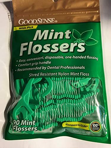 Amazon.com : Good Sense - Good Sense Mint Flossers W/ Pick (1 pack of ...