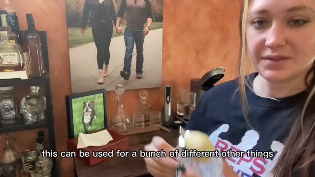 Watch 100ml Cocktail Glass Atomizer Sprayer with Ait Bulb on Amazon Live