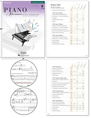 Snapklik.com : Piano Adventures Level 3B Learning Set By Nancy Faber ...