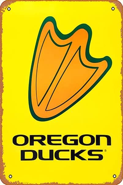 Amazon.com: AirBnk Oregon Ducks "Footprint" Alternate Team Logo Poster ...