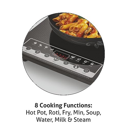 Glen Induction Stove with 8 Pre-set Cooking Functions 1600 watt - SA ...