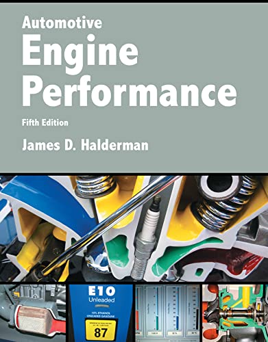 Amazon.com: Automotive Engine Performance (Halderman Automotive Series ...