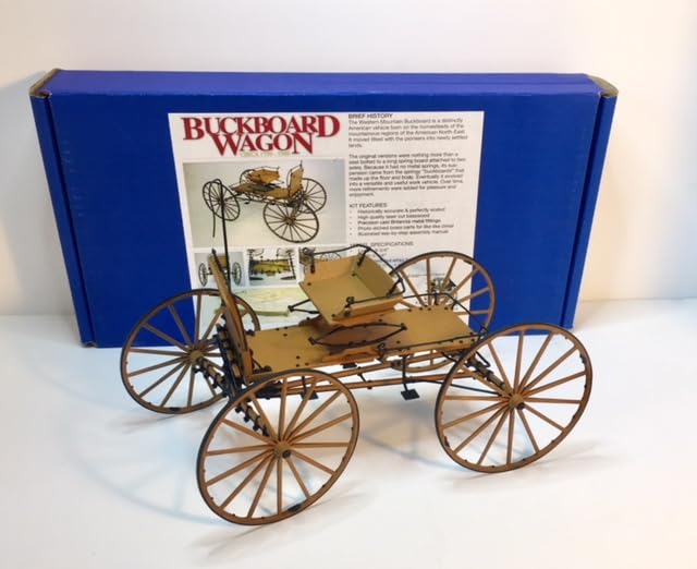 Building A Buckboard Wagon Marx Johnny West Buckboard