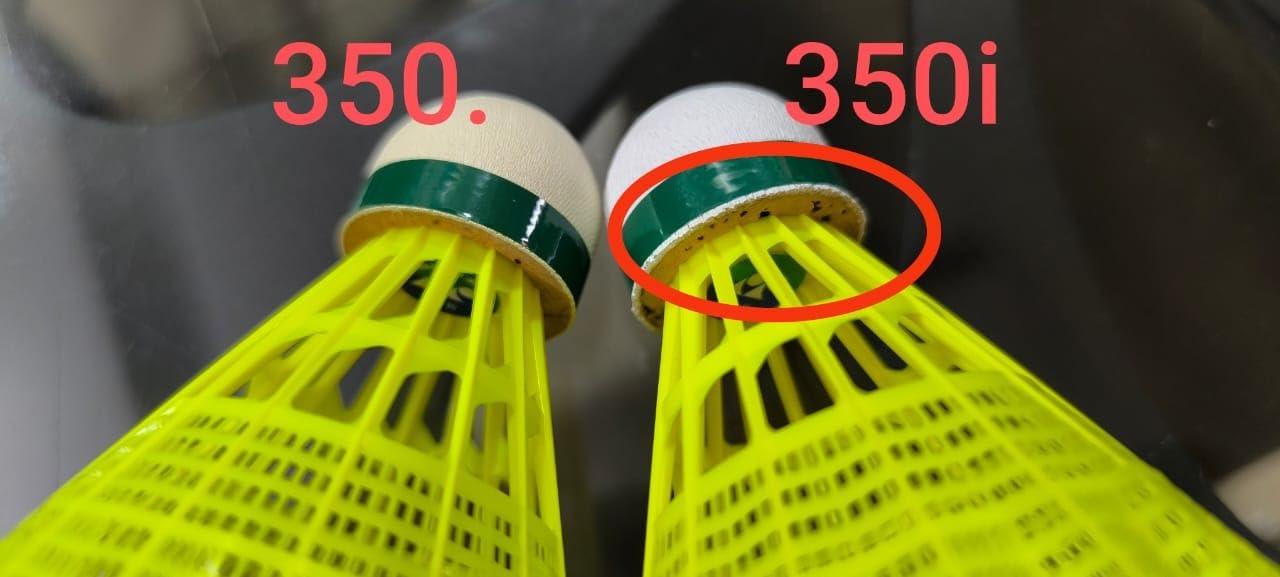 Yonex Mavis 350i Nylon Green- Yellow Badminton Shuttlecock : Amazon.in ...
