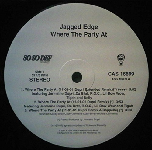 Where the Party at : Jagged Edge: Amazon.es: CDs y vinilos}