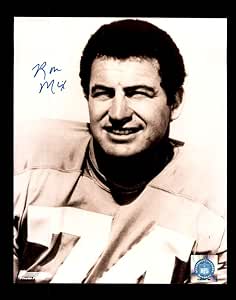 Ron Mix Hand Signed 8x10 Photo Autograph San Diego Chargers at Amazon's ...