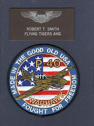 Robert T Smith Name Tag Flying Tigers Avg AAC USAF Squadron - Want It All