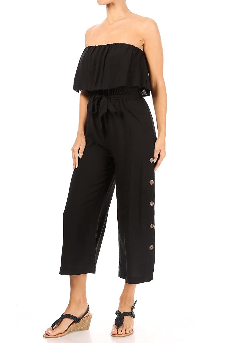 Amazon.com: ShoSho Womens Jumpsuits Spring Summer Playsuits One Piece ...