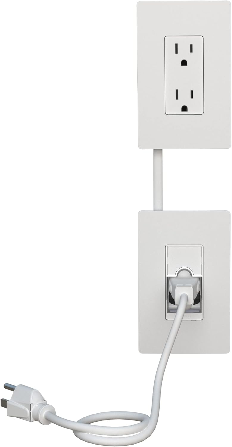 Legrand - Wiremold in-Wall Outlet Relocation Kit, White in-Wall Power ...