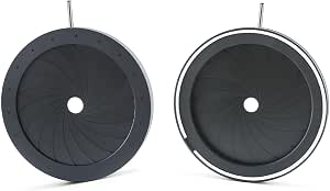 Amazon.com: Adjustable Iris Aperture Diameter 8mm-68mm Iris Diaphragm ...