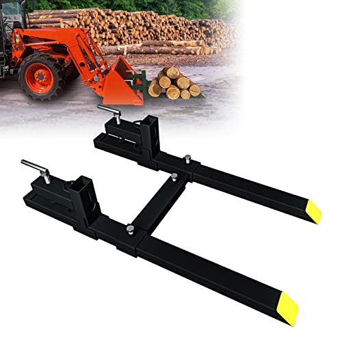 Snapklik.com : RbhAuto 2000 Lbs Capacity 58.86 Clamp On Pallet Forks ...