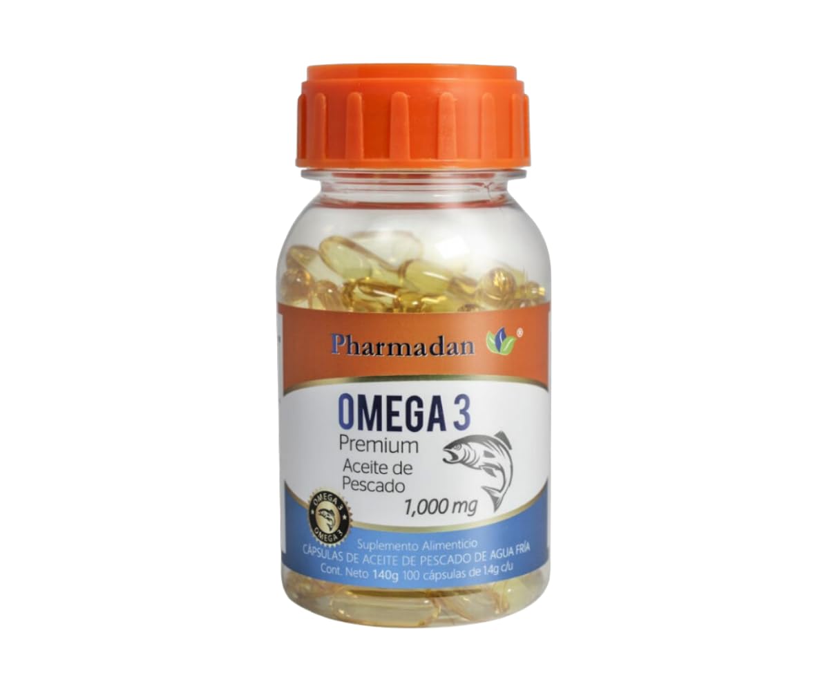 Omega 3 Premium 1,000mg 100 Capsulas : Amazon.com.mx: Salud y Cuidado ...