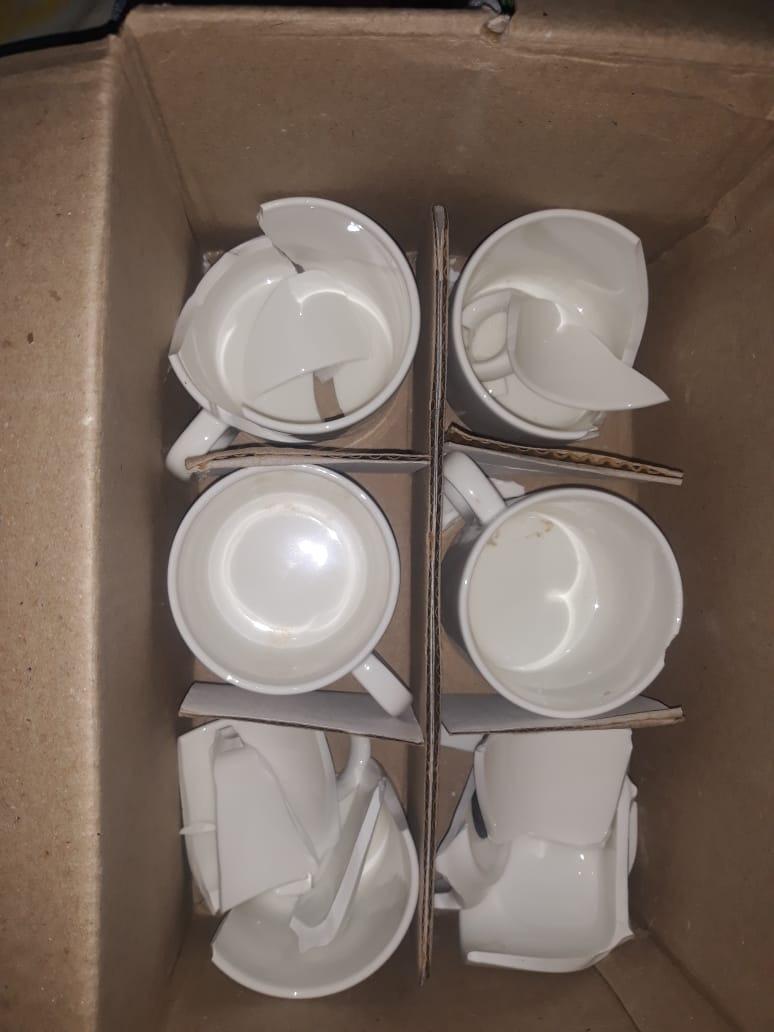 Buy Ariane Tea Cup Big Standard 20 CL 12 Piece Online at Low Prices in ...