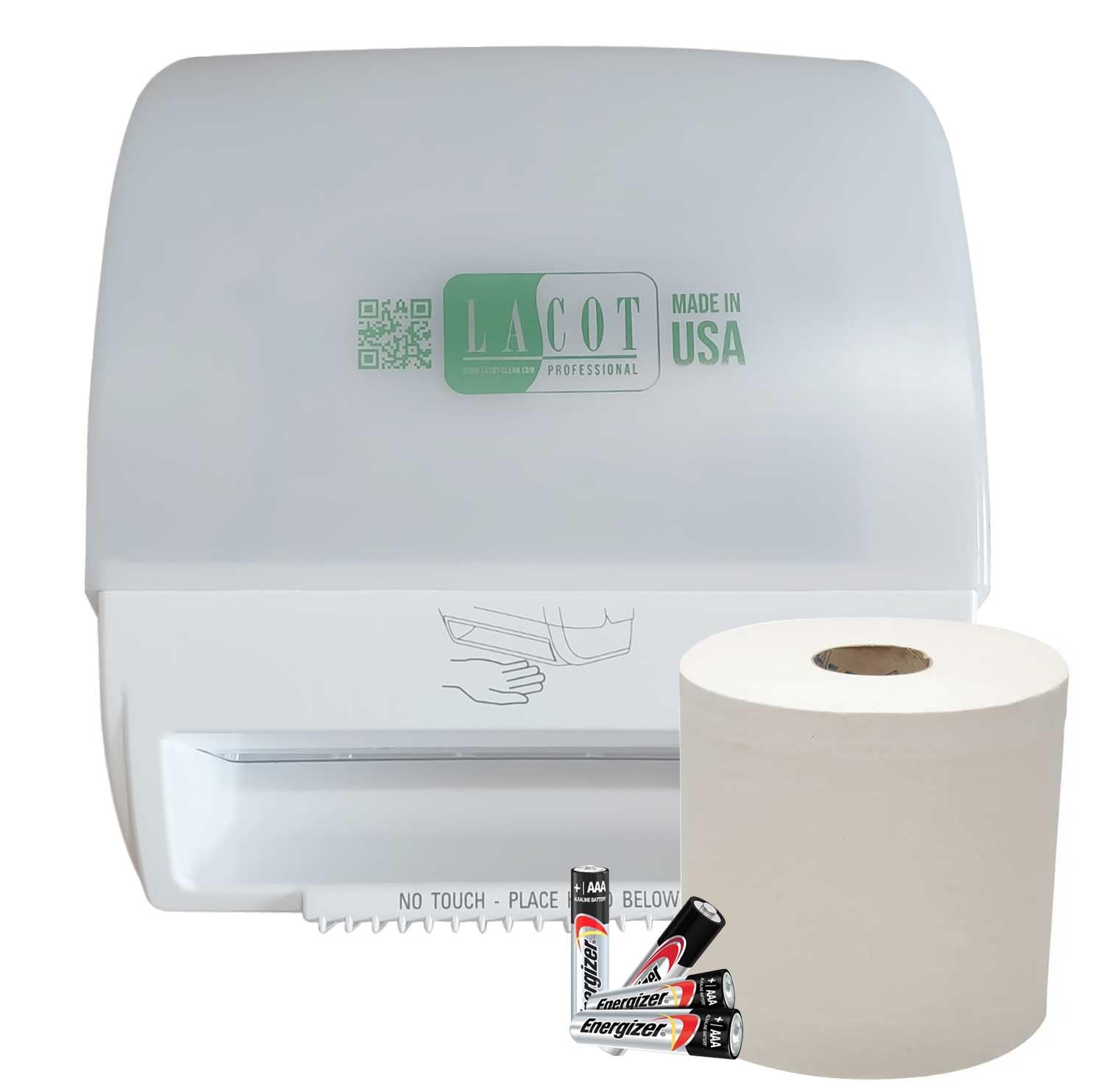 LACOT Alwin Automatic Autocut Roll Sensor Dispenser Wall Mount Holder ...