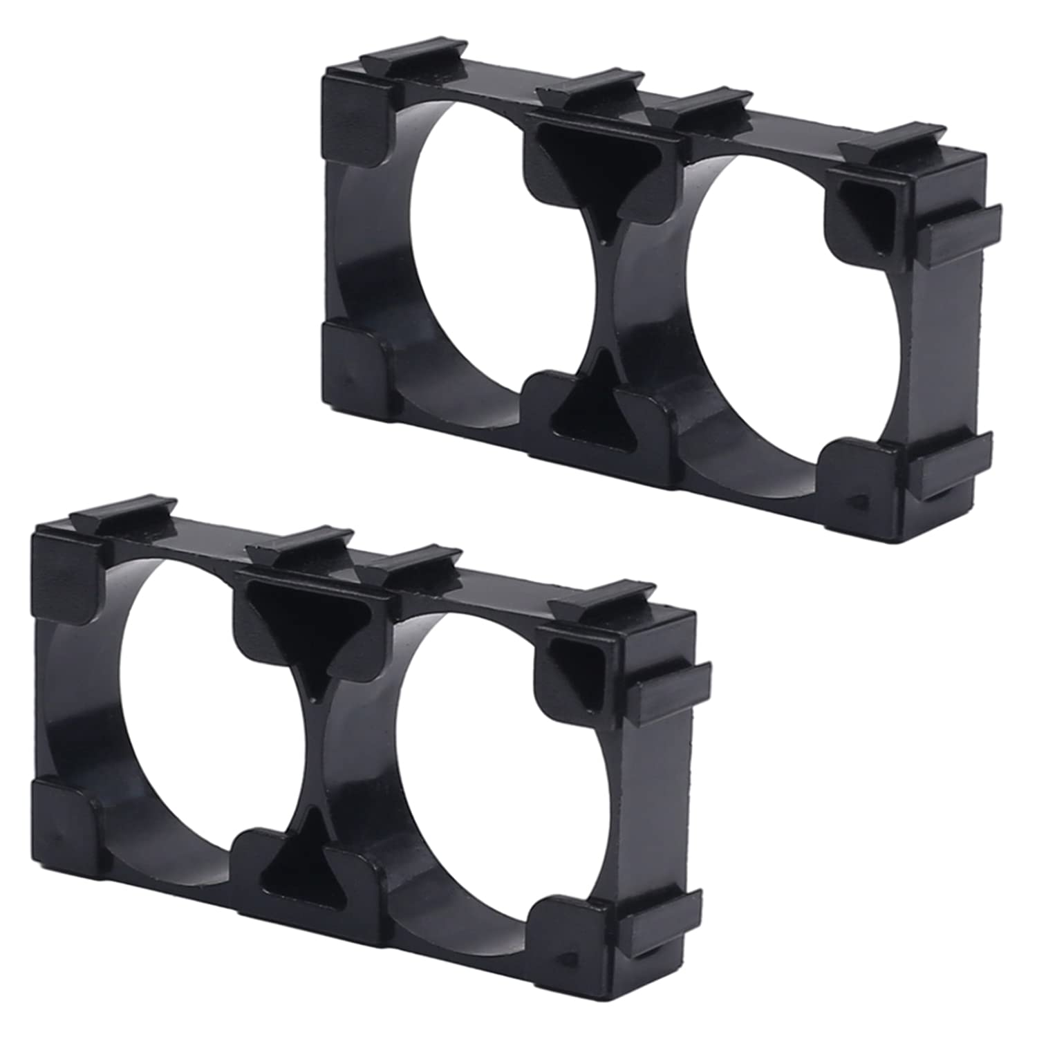 Amazon.com: Fielect 50Pcs 21700 Lithium Ion Cell Double Battery Holder ...