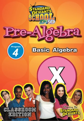Amazon.com: SDS Pre-Algebra Module 4: Basic Algebra : Standard Deviants School, Cerebellum ...