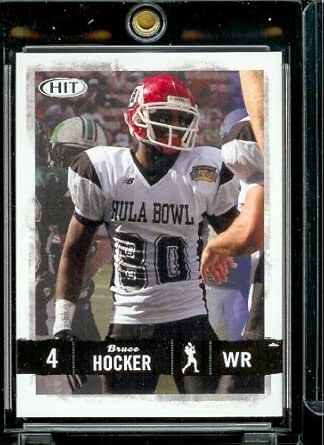 2008 Sage HIT #34 Bruce Hocker Duquesne WR First Official Football Card ...