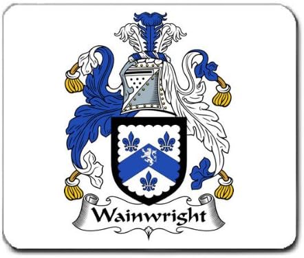Amazon.com: Wainwright Family Crest Coat of Arms Mouse Pad : Office ...