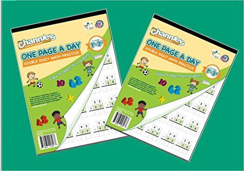 Snapklik.com : Channies One Page A Day Workbook, Double Digit Math ...
