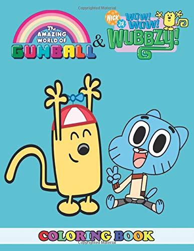 Buy The Amazing World of Gumball and Wow! Wow! Wubbzy! Coloring Book: 2 ...