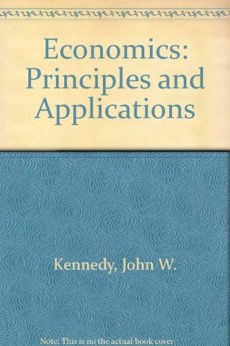 Buy Economics: Principles and Applications Book Online at Low Prices in ...