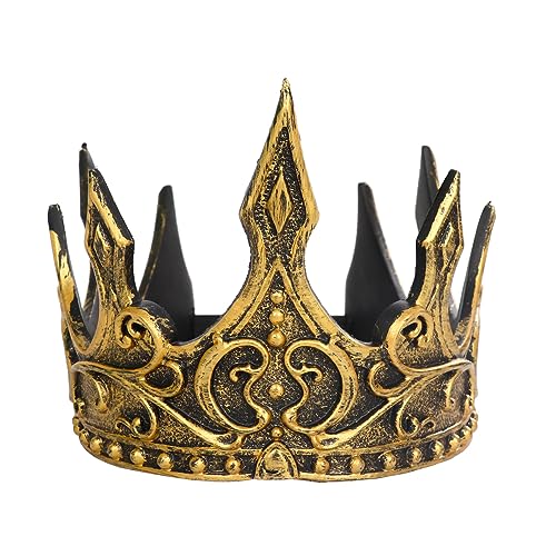 Snapklik.com : Liatunou Regal Kings Crown,Adjustable Royal Crown Prince ...